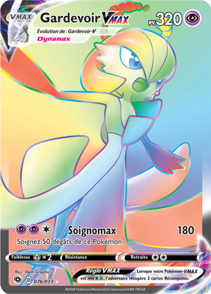 Carte Pokémon EB03.5 076/073 Gardevoir VMAX - DracauGames