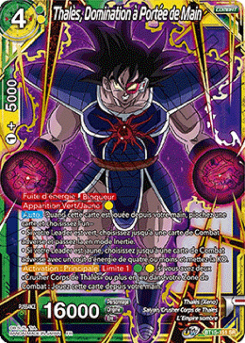 Thalès, Domination à Portée de Main : BT15-151 (SR) - Carte à l'unité ...